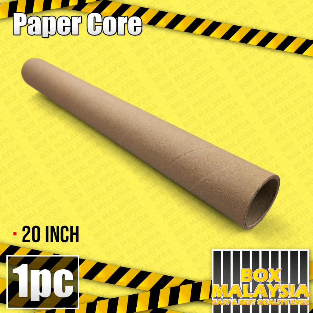 USED Paper Core 1pcs Terpakai Teras Kertas [ HARD Brown Cardboard Tube ...
