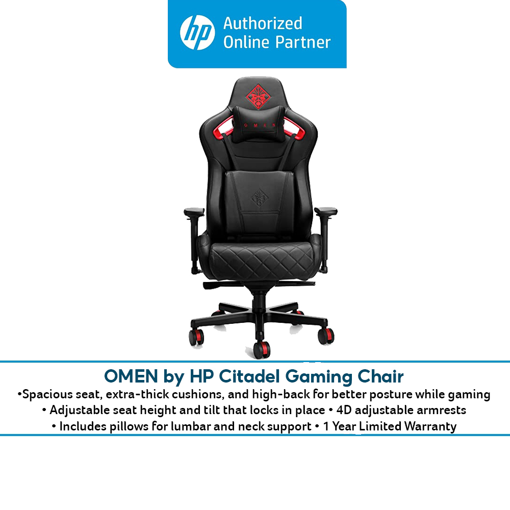 OMEN by HP Citadel Gaming Chair (6KY97AA) | Shopee Malaysia