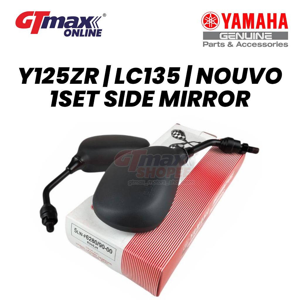 ORIGINAL ONE SET NOUVO / RXZ / LC135 / LC 135 V1 SIDE MIRROR 5LW-F6280 ...