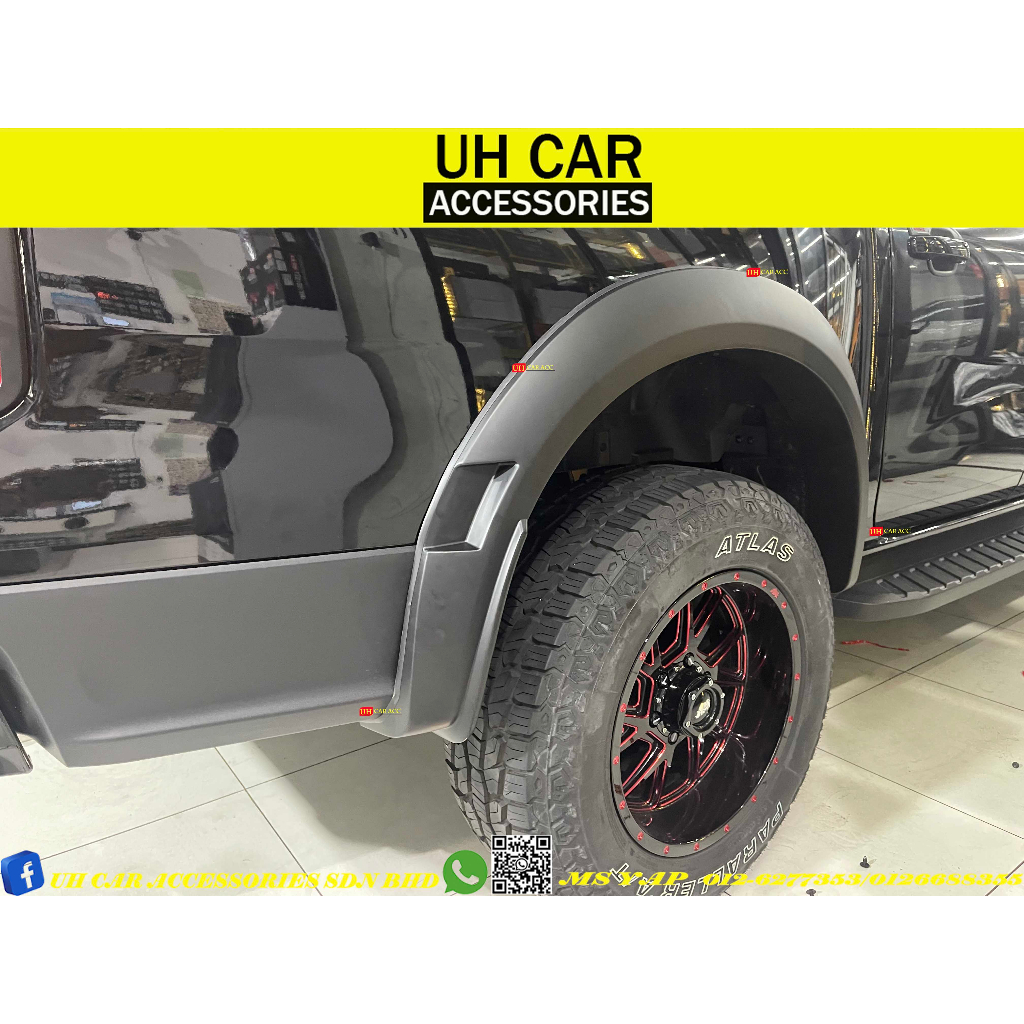 FORD RANGER T9 2022 2023 RAPTOR DESIGN PP FENDER ARCH FLARE FLARES ...