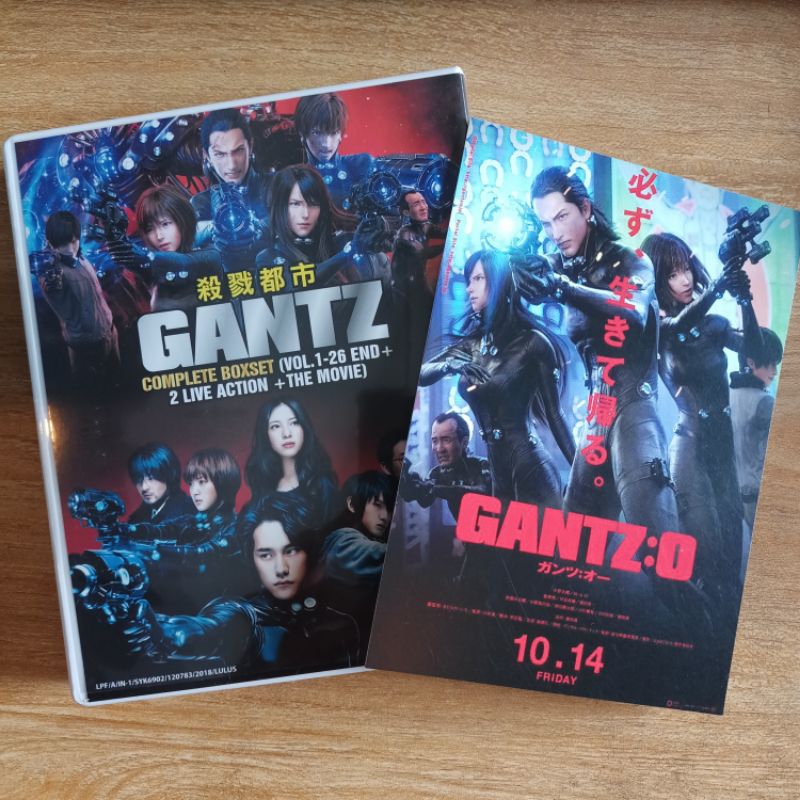 Gantz Original DVD Box Set (Used) + card | Shopee Malaysia