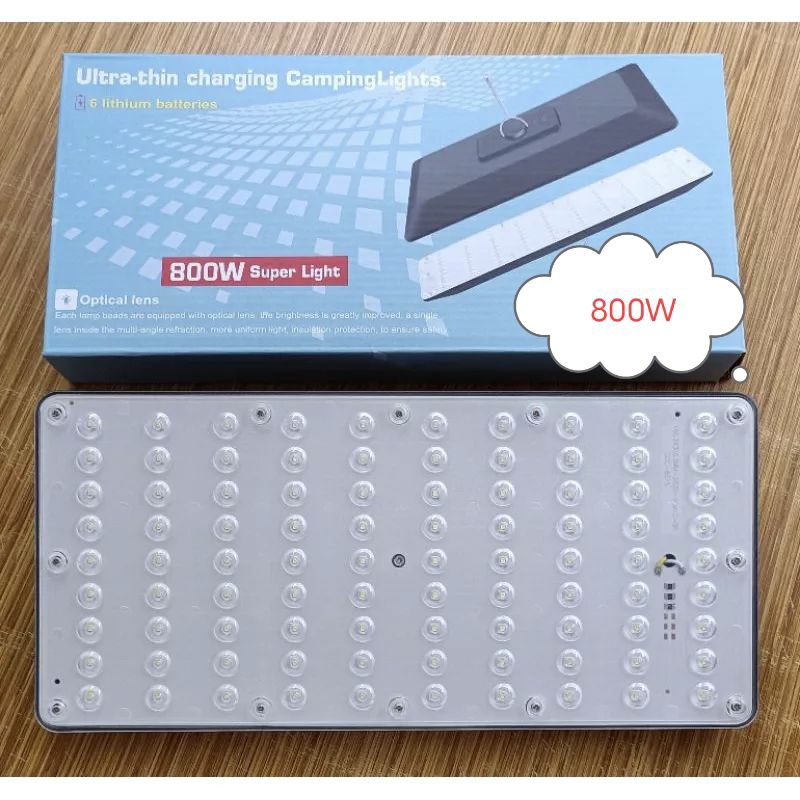 600W🔥800W RECHARGABLE LIGHT Led UFO Emergency light | Shopee Malaysia