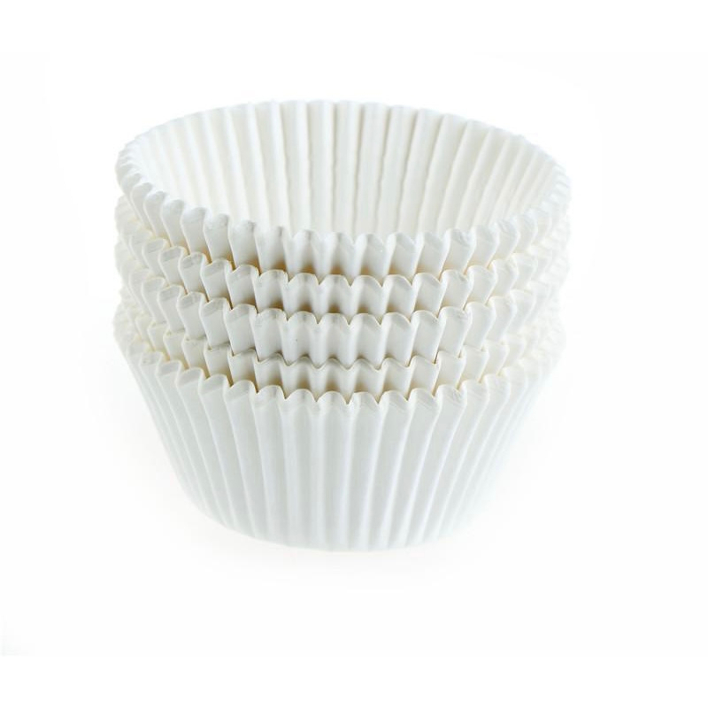 12CM White Colour Cupcake Liners | 1000 pcs | Baking Cup / Baking paper ...