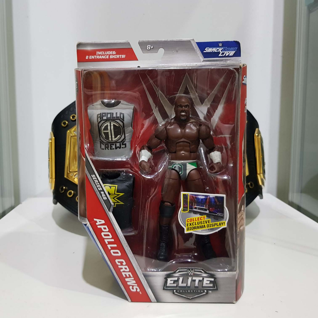 Apollo Crews - WWE Elite Collection - Series 49 - Mattel Action Figure ...