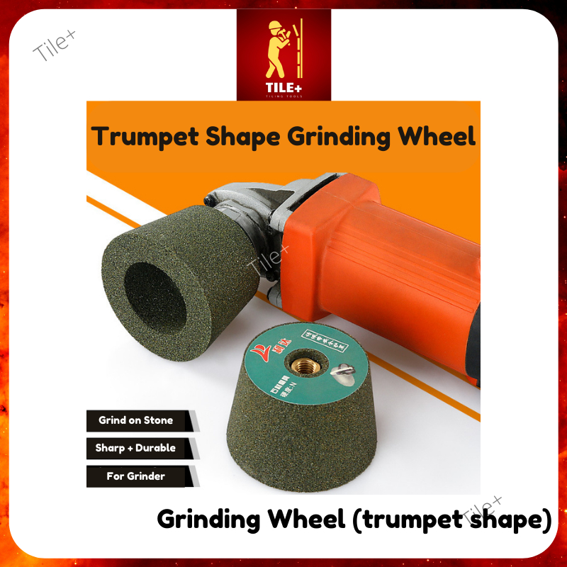 Tile+ 60# Grit Grinding Wheel for 100 Type Angle Grinder Marble Stone ...