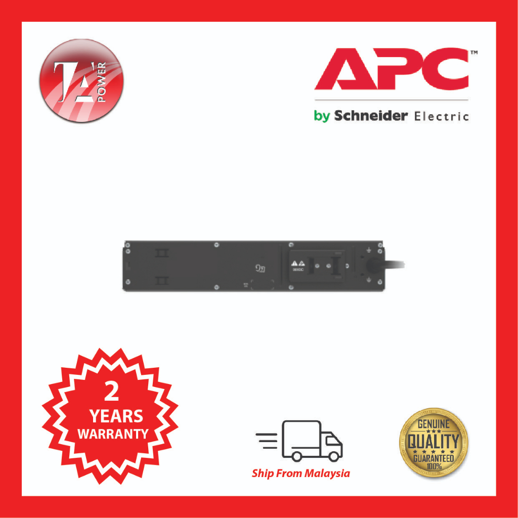 [PRE ORDER] APC Smart-UPS SRT 96V 3kVA RM Battery Pack (SRT96RMBP ...