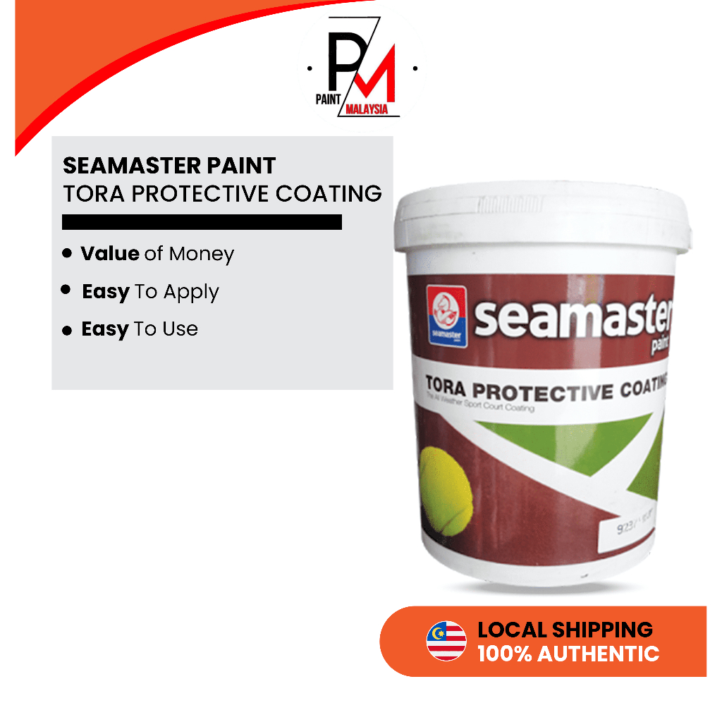 SEAMASTER Paint Tora Protective Coating Tennis Court Basketball Court ...