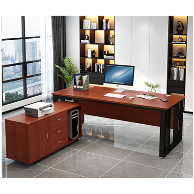 Office Desk Meja Pejabat Modern Simple Standard Office Desk Boss Desk ...