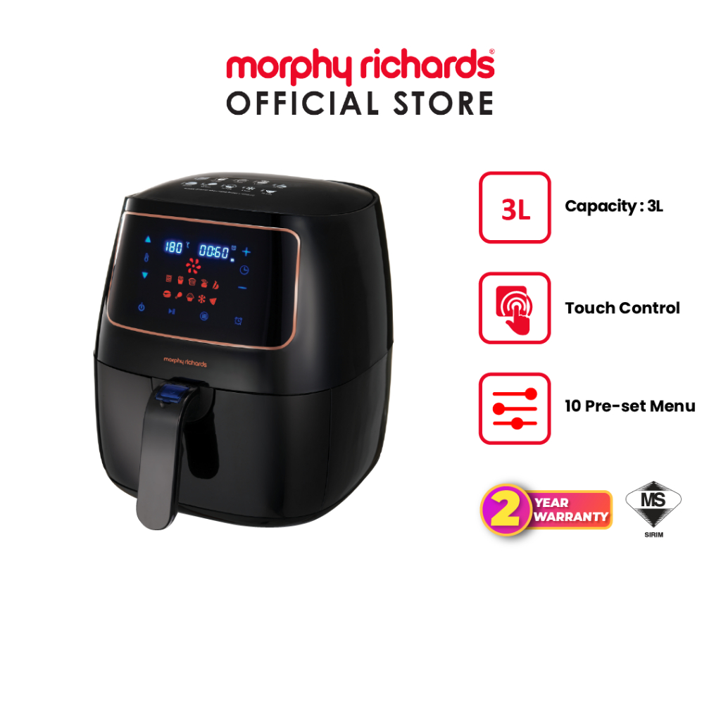 Morphy Richards Low Noise Digital Health Air Fryer (RG) 3.0L ...
