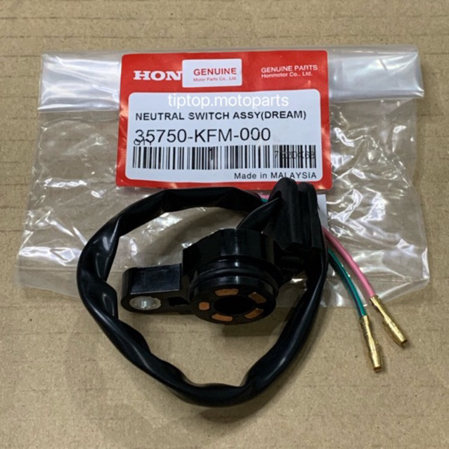 HONDA EX5 DREAM 100CC NEUTRAL SWITCH ASSY FREE GEAR SWITCH THAI HONDA ...