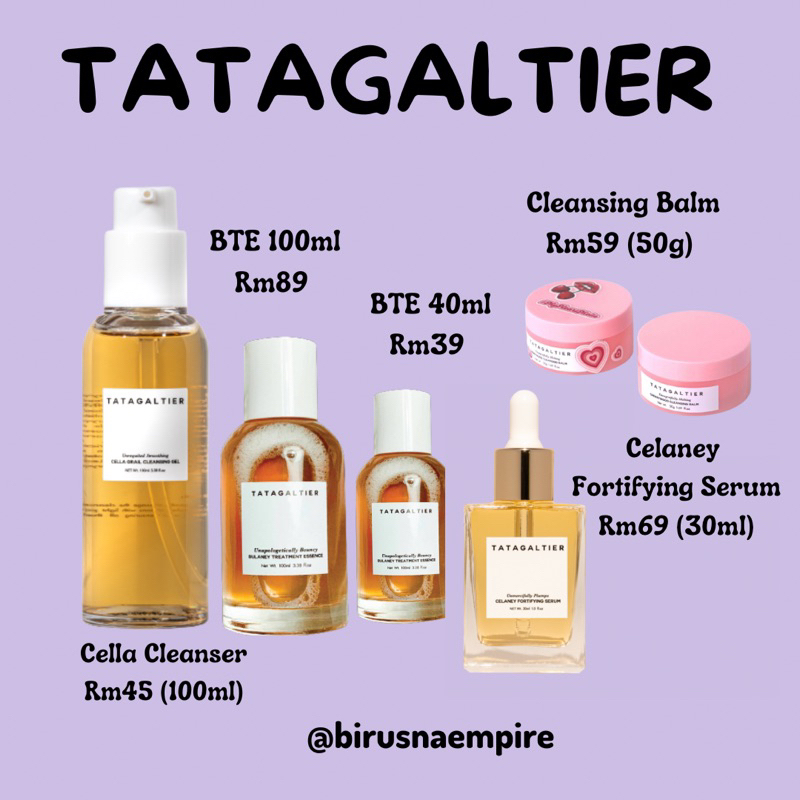 TATAGALTIER BULANEY TREATMENT ESSENCE (BTE) | Shopee Malaysia