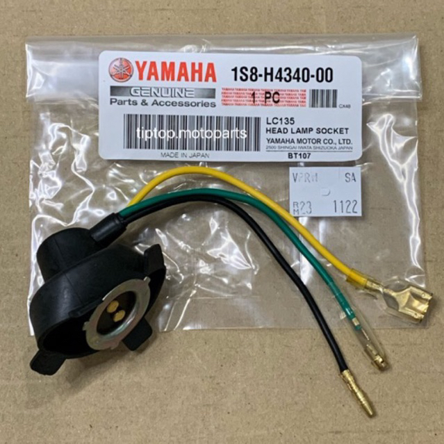 YAMAHA LC135 V1 V2 V3 HEAD LAMP SOCKET SOKET LAMPU DEPAN THAI YAMAHA | Shopee Malaysia