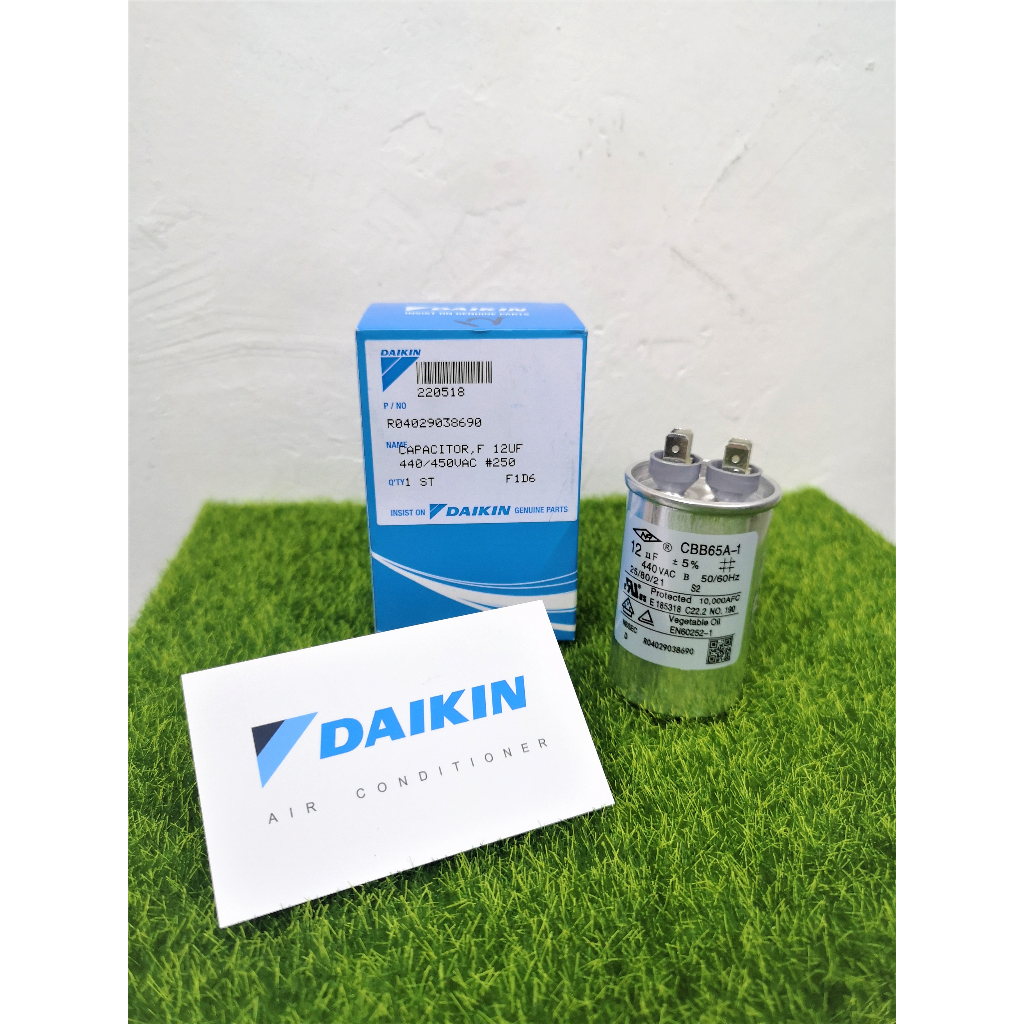 DAIKIN Capacitor F. 12uF | Shopee Malaysia