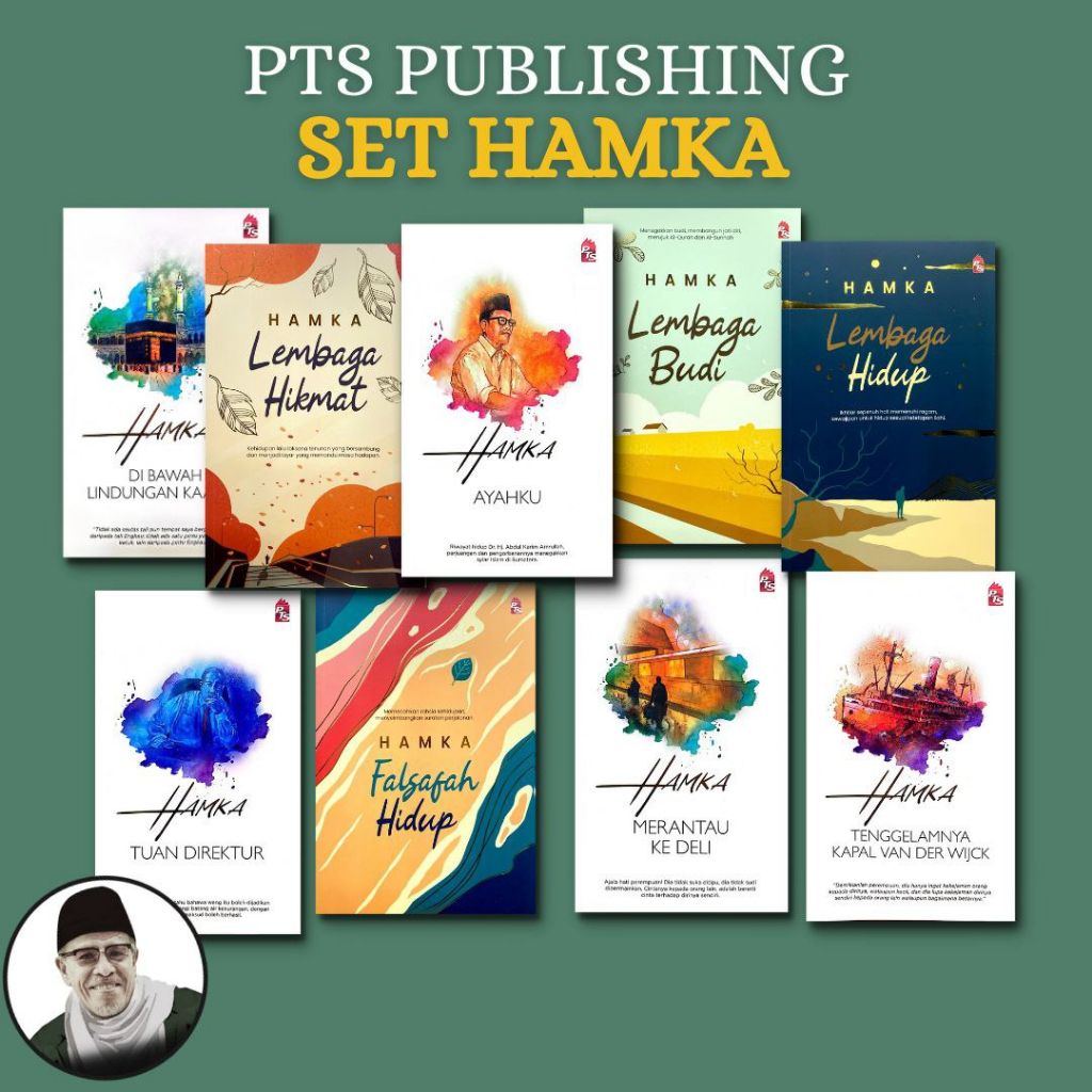 PTS Publishing House - Buku Hamka (2023) | hamka merantau ke deli | hamka ayahku | hamka novel ...
