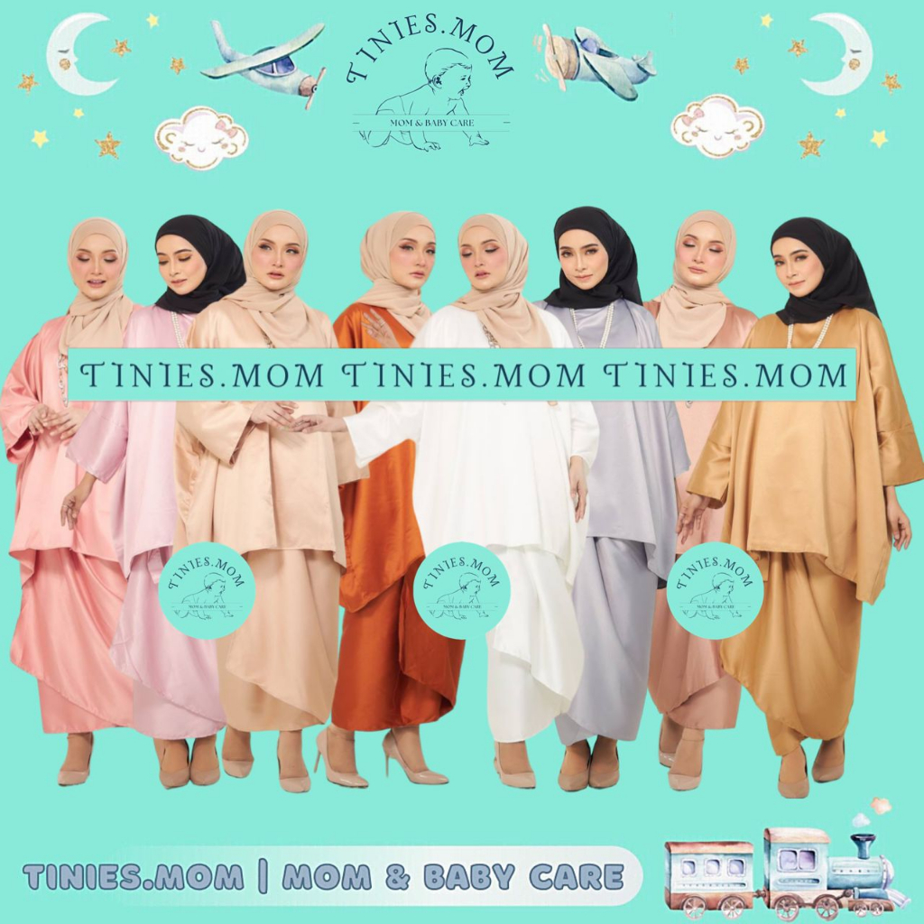 KADEEJA PARIO Ironless Kurung Wudhu Friendly Fashion Baju Raya Terkini ...