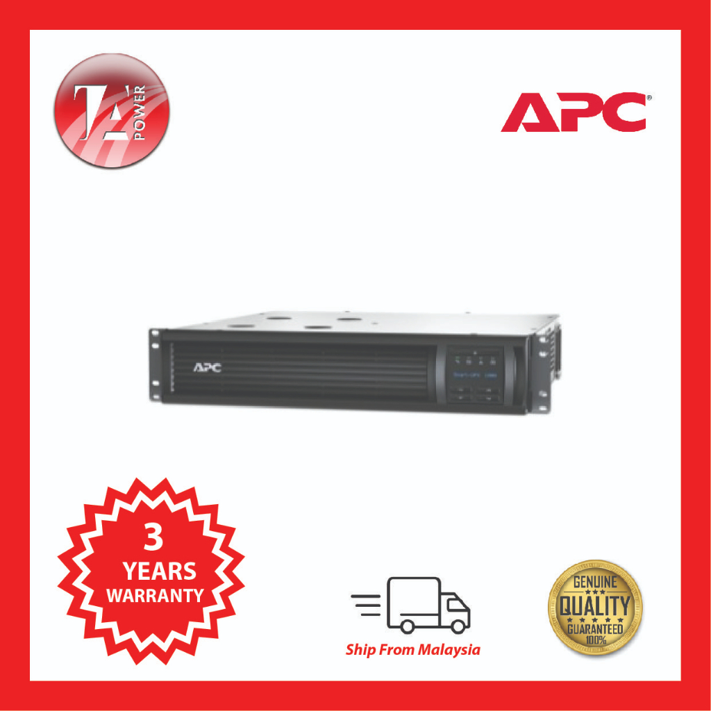 [PRE ORDER] APC Smart-UPS 1000VA LCD RM 2U 230V with SmartConnect (SMT1000RMI2UC) | Shopee Malaysia