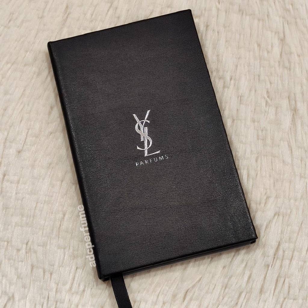 Original YSL Beaute Parfums Notebook - Black (Limited Edition) | Shopee ...