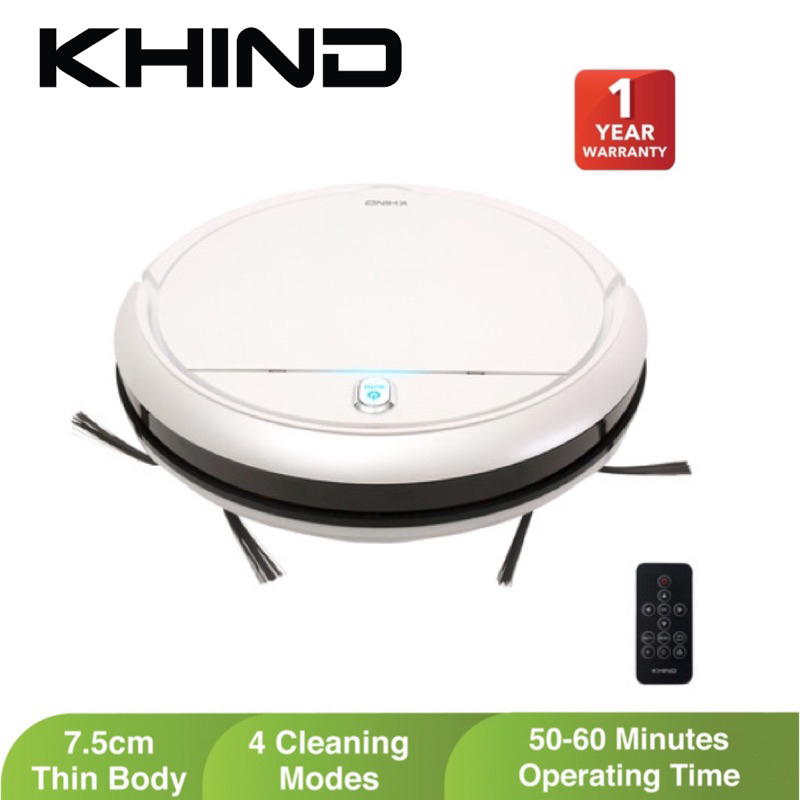 Khind Robotic Vacuum Cleaner VC9X8C With Mop Function | Shopee Malaysia