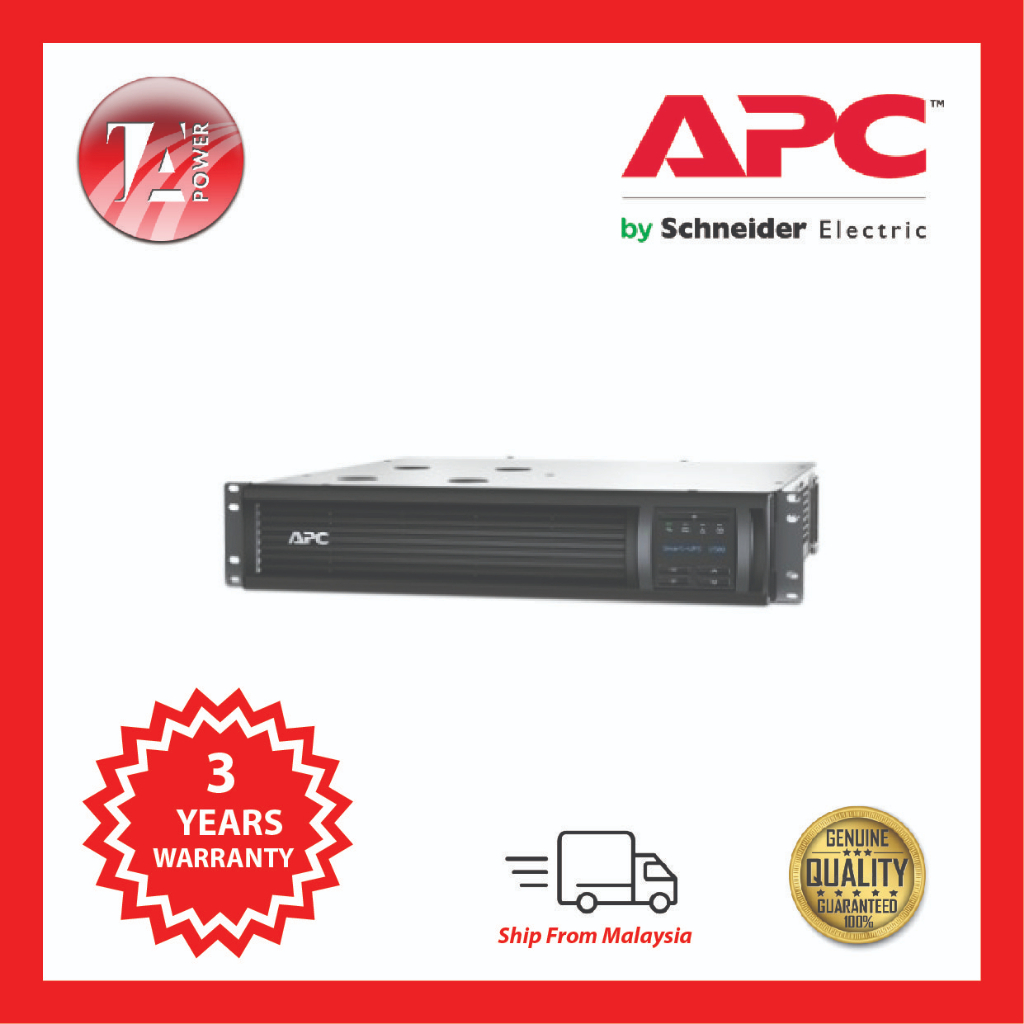 [PRE ORDER] APC Smart-UPS 1500VA LCD RM 2U 230V with SmartConnect (SMT1500RMI2UC) | Shopee Malaysia