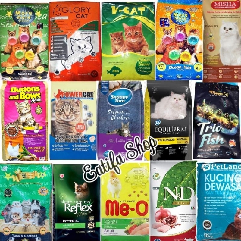 Pelbagai Makanan Kucing Murah / Cat Kibbles Murah | Shopee Malaysia