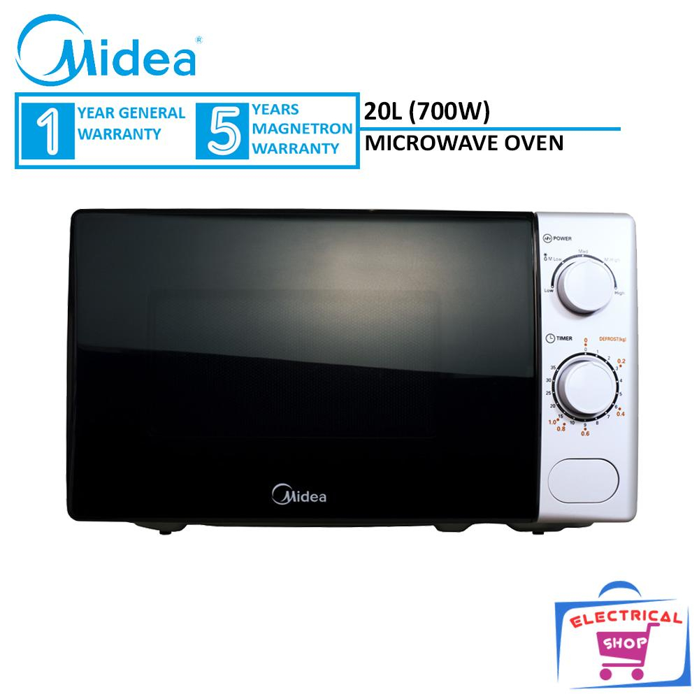 Midea Microwave Oven (20L) MM720CXM/Media Dial Type Microwave Oven ...
