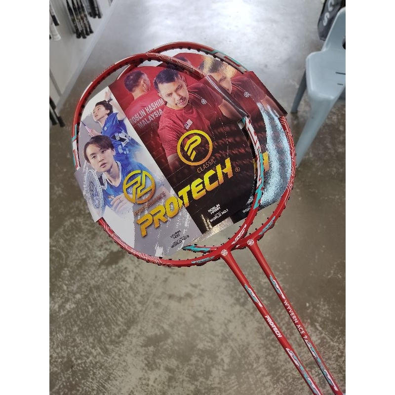 Protech Wyvern Ace9 & Magic Cyclops racket (100% Original) | Shopee ...