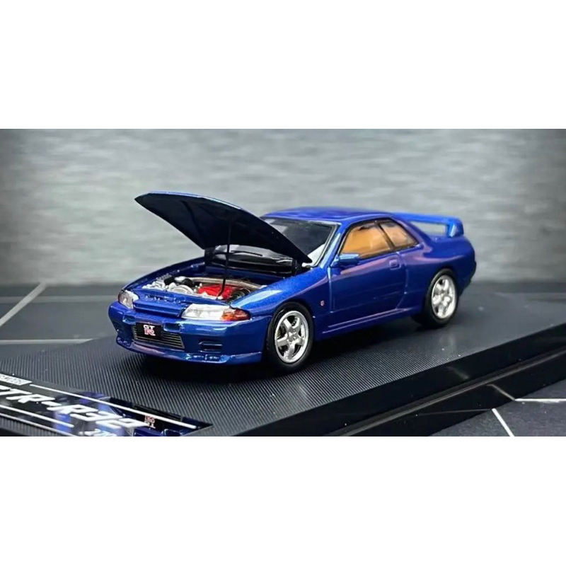 Super Model 1/64 Nissan Skyline GT-R R32 - Blue | Shopee Malaysia