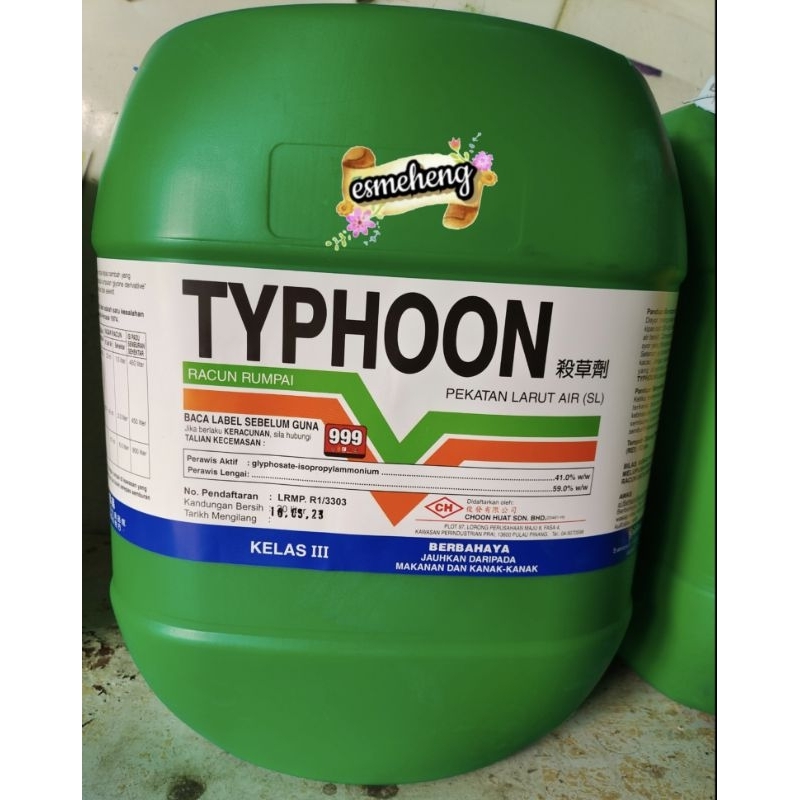 20L Typhoon / Racun Kampung / Racun Batas (Sama Dengan Ecomax / Ken Up ...