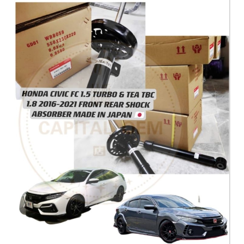 HONDA CIVIC FC TEA TURBO 1.5 CIVIC FC TEA 1.8 FRONT REAR ABSORBER ...