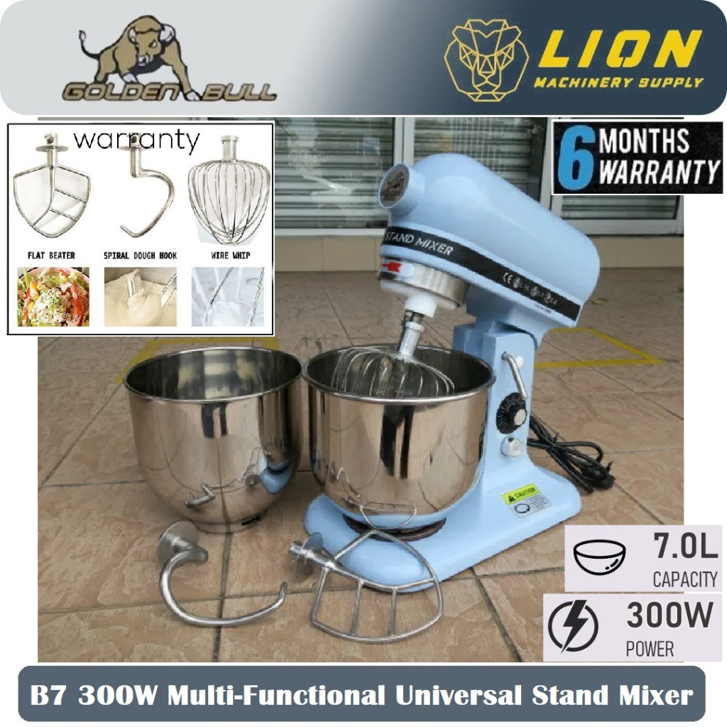 Golden Bull 7Liter 300W Multi-Functional Universal Stand Mixer B7 ...