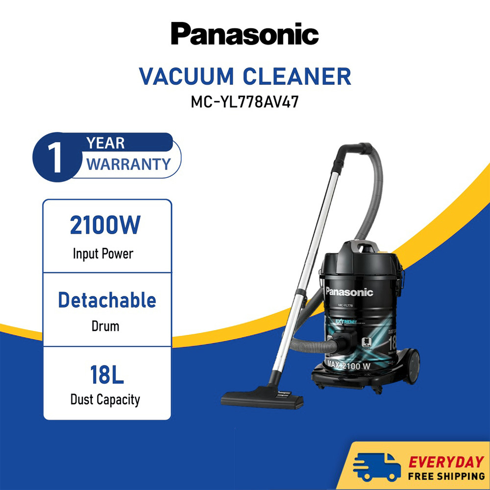 Panasonic Mc-Yl778 18L Tank Vacuum Cleaner Mc-Yl778Av47 Big Capacity ...