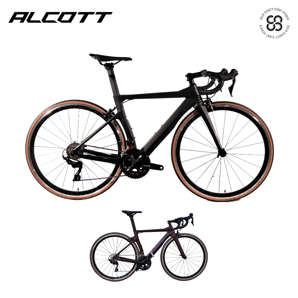 Alcott Zagato Lite Carbon Road Bike Shimano 105 R7000 2x11 | Shopee ...