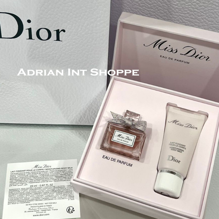 Authentic Dior Miss Dior Eau De Parfum Mini Gift Set (Eau De Parfum 5ml ...
