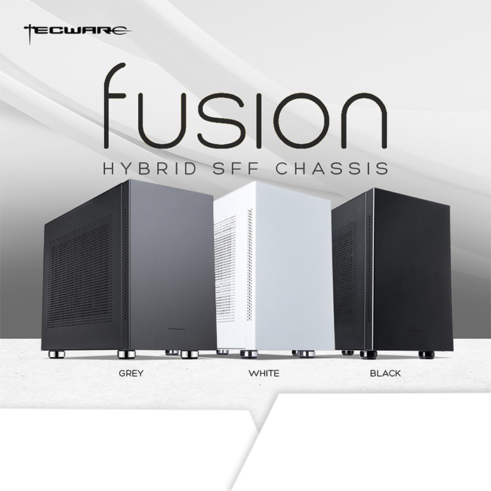 Tecware Fusion Steel mATX PC Case / Mini Compact Desktop Chasis ...