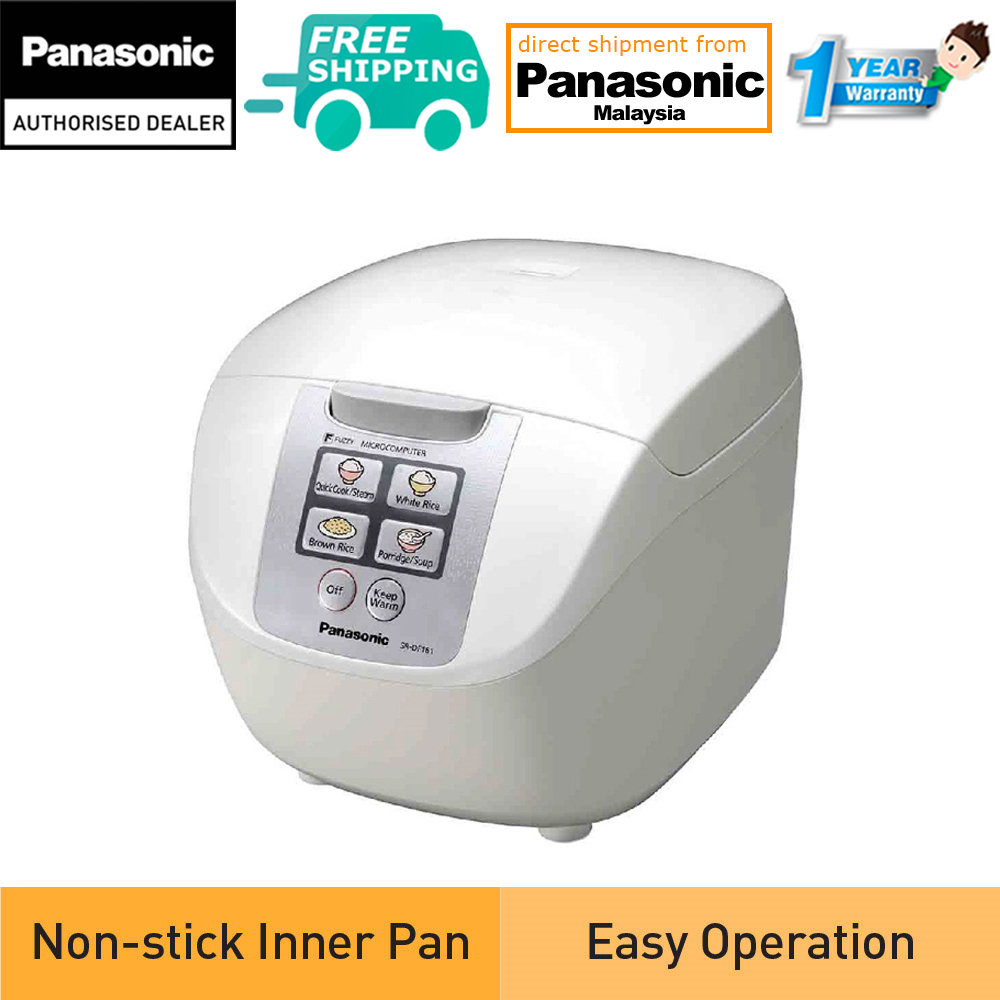 Panasonic SR-DF181 Jar Rice Cooker 6 Menu (1.8L) SR-DF181WSK | Shopee ...