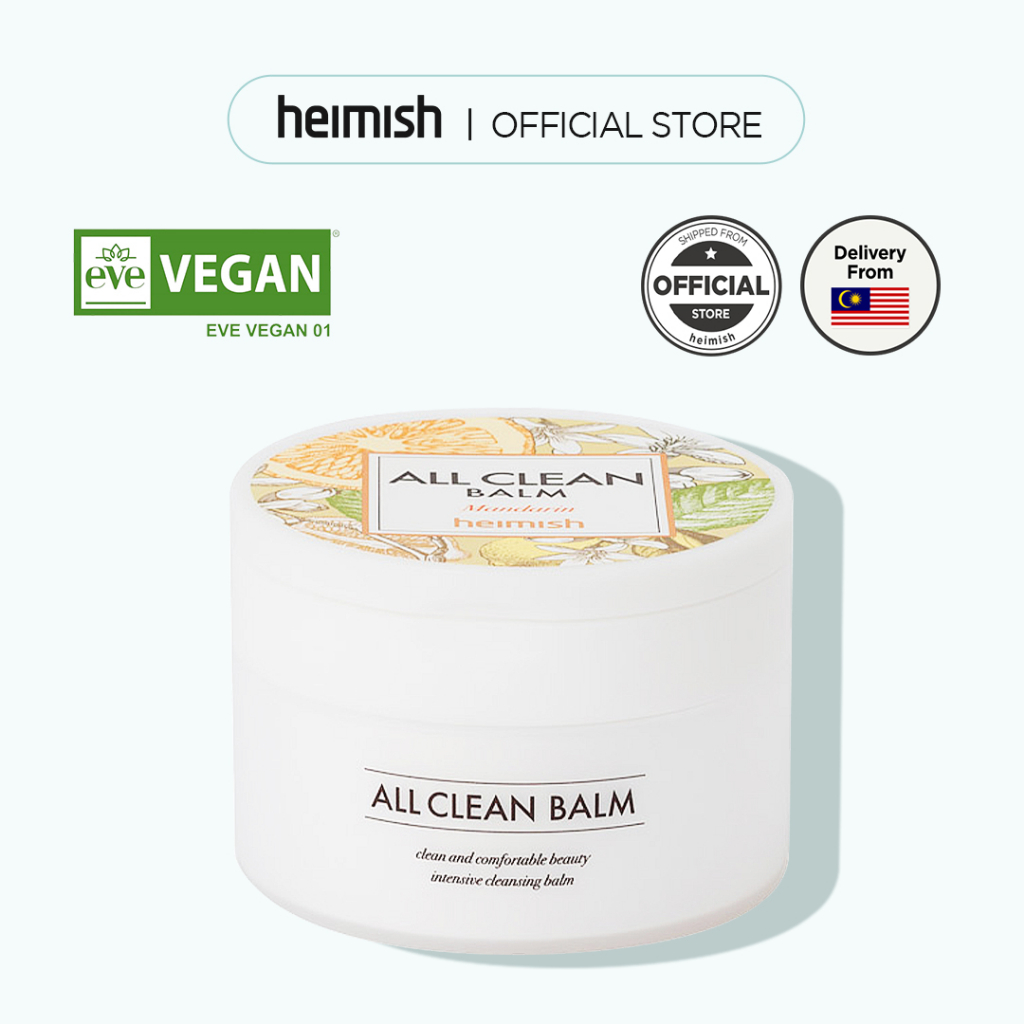 heimish All Clean Balm Mandarin (50ml/120ml) | Shopee Malaysia