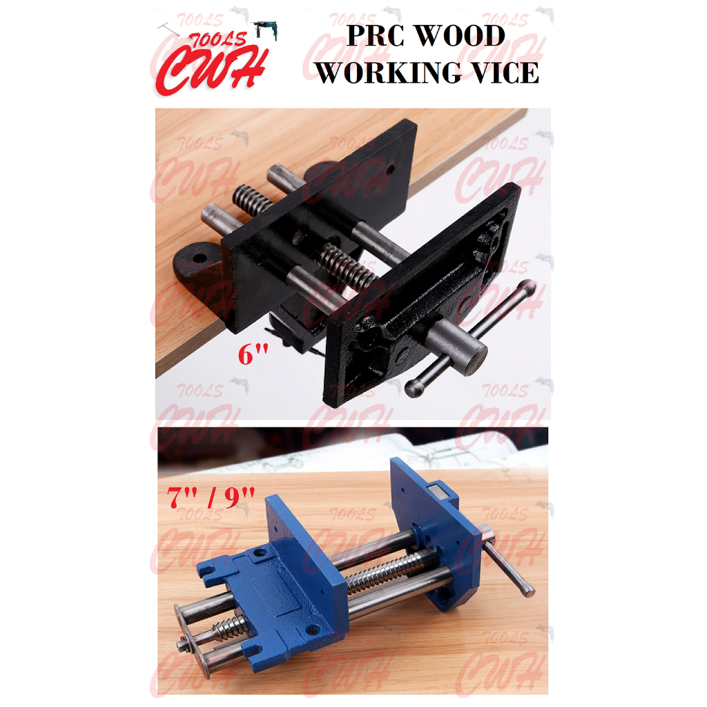 PRC WOOD WORKER WOODWORKING QUICK RELEASE BENCH VICE KAYU VICES VISE ...
