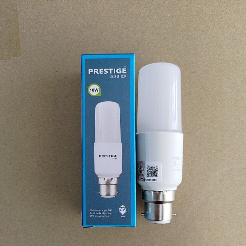 PRESTIGE LED STICK 10W B22/6500K/3000K DAYLIGHT/WARMWHITE | Shopee Malaysia