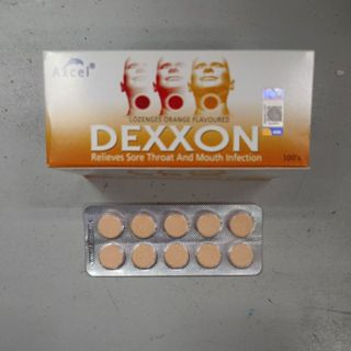 Dexxon 100'S Lozenges box (Gula gula hisap melegakan sakit mulut ...