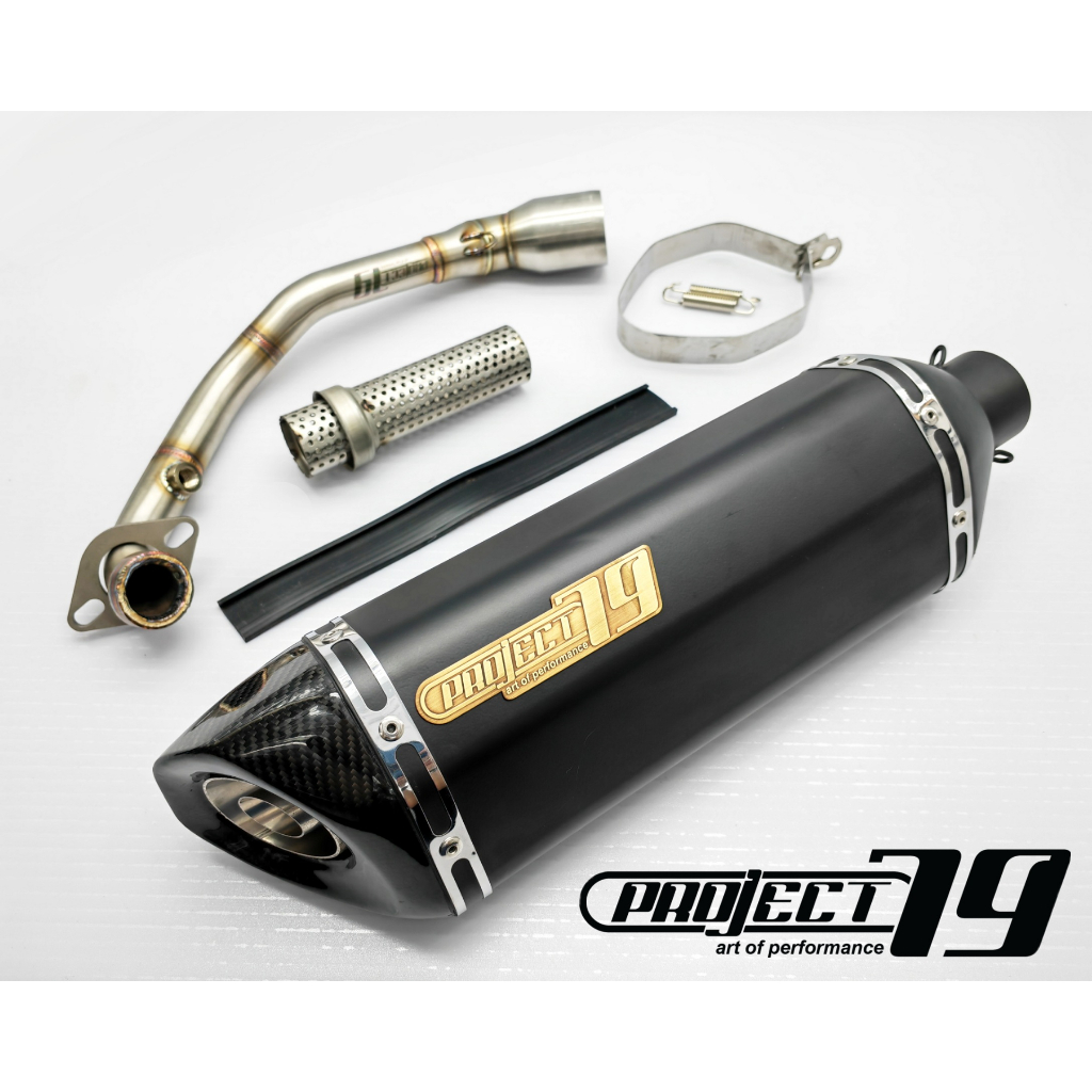 Project79 Exhaust WMOTO XDV250 XDV Ekzos Full System Tabung Muffler ...