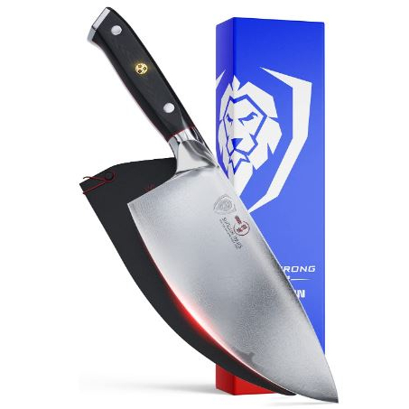 Dalstrong Rocker Knife - 7 inch - Shogun Series ELITE - Damascus Chef ...