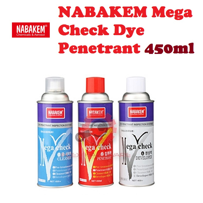 NABAKEM Mega Check Dye Penetrant 450ml | Shopee Malaysia