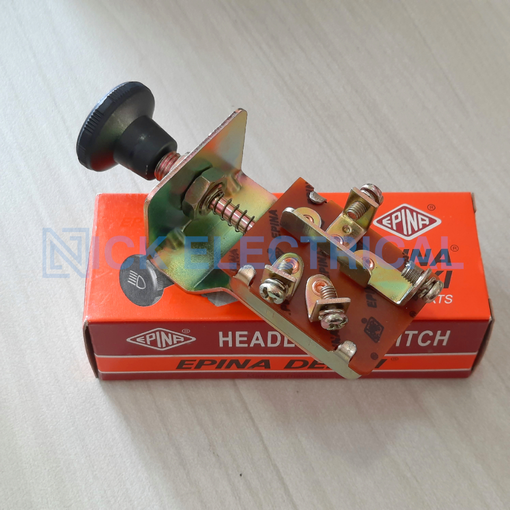 Universal JK-107 2 Way Head Lamp Switch Headlight Pull Switch Suis ...