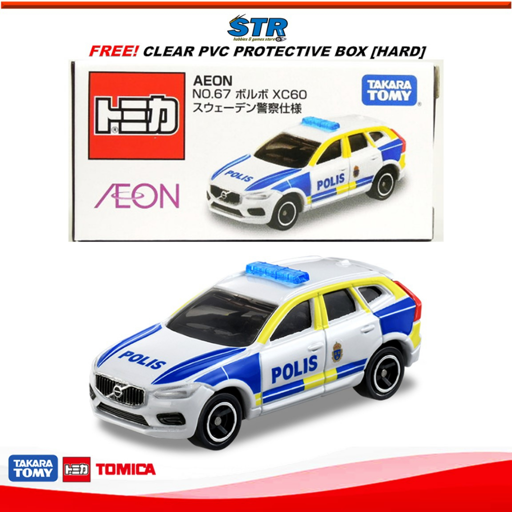 TOMICA AEON NO.67 Volvo XC60 Sweden police car | Shopee Malaysia