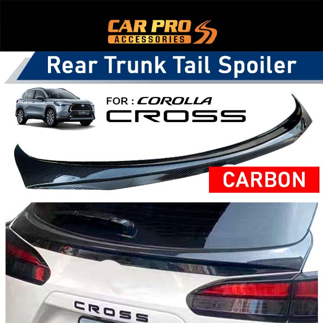 Toyota Corolla Cross 2020 2021 Trunk Boot Door Spoiler ABS Plastic ...