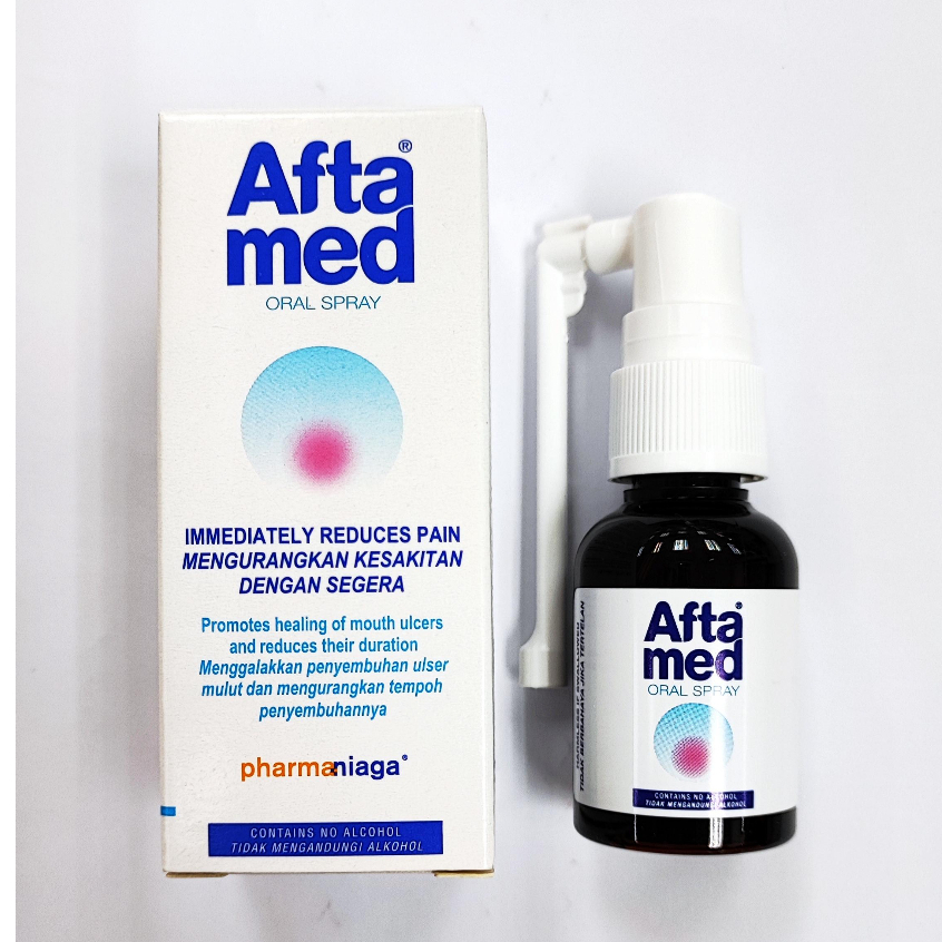 AftaMed Oral Spray 20ml/ Aloclair Plus Gel 8ml (HFMD relief/ Mouth ...