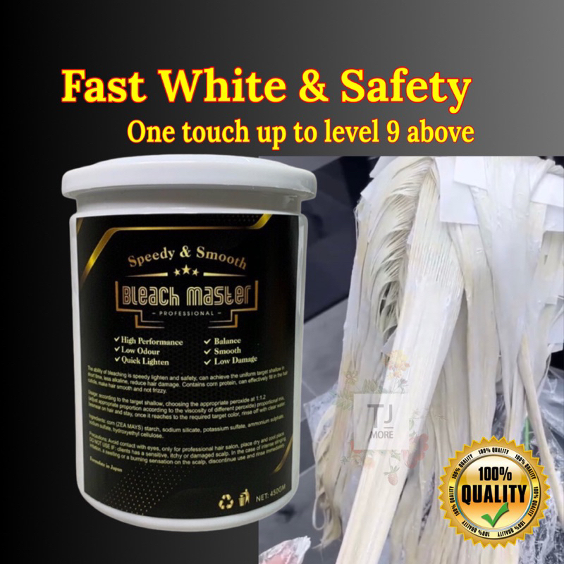 BLEACH MASTER Hair Bleach Powder Bleaching Quick White Super Soft ...