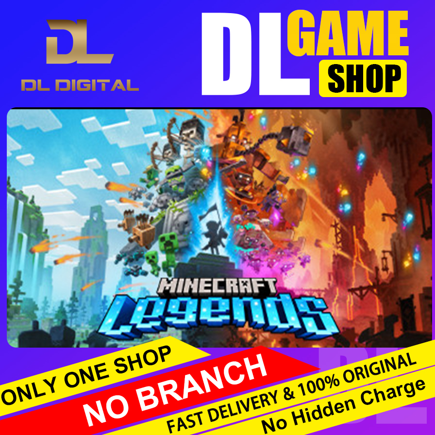 Minecraft Legends (PC Steam original Game) | Shopee Malaysia