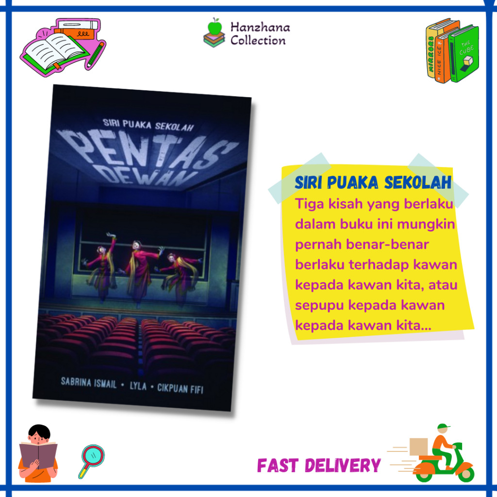 Novel Siri Pu4ka Sekolah : Pentas Dewan by Sabrina Ismail | Shopee Malaysia
