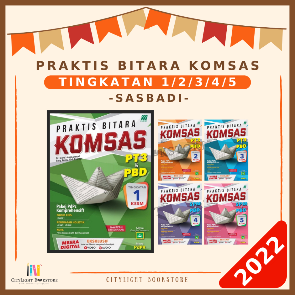 [CITYLIGHT] Buku Latihan 2022: Praktis Bitara Tingkatan 1 / 2 / 3 / 4 ...